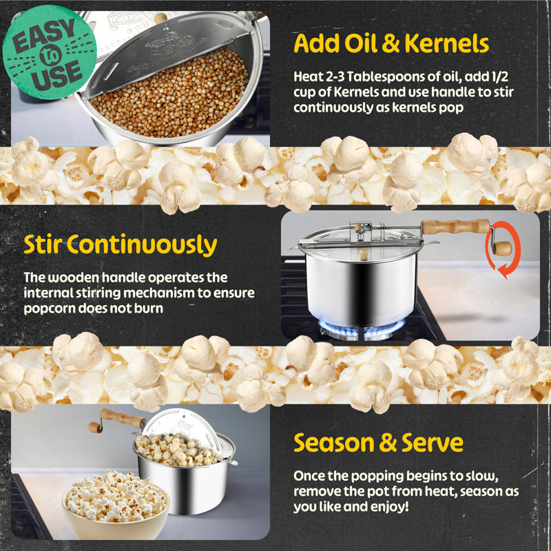 how to pop great popcorn