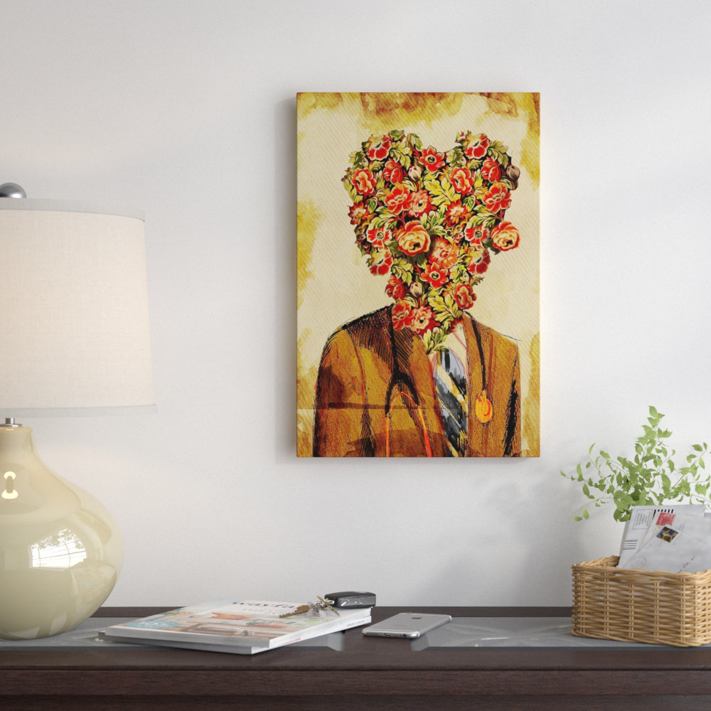 East Urban Home 'Dr. Amor' Painting Print on Canvas | Wayfair