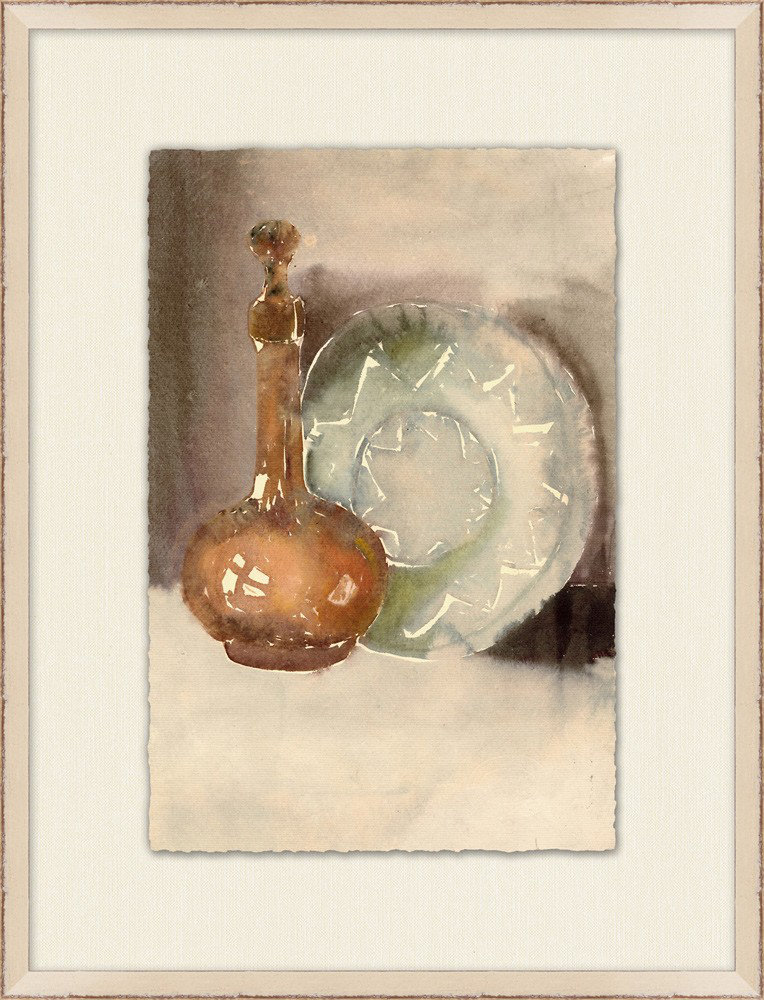 Wendover Art Group Neutral Ceramic 1 - Picture Frame Painting on Paper ...