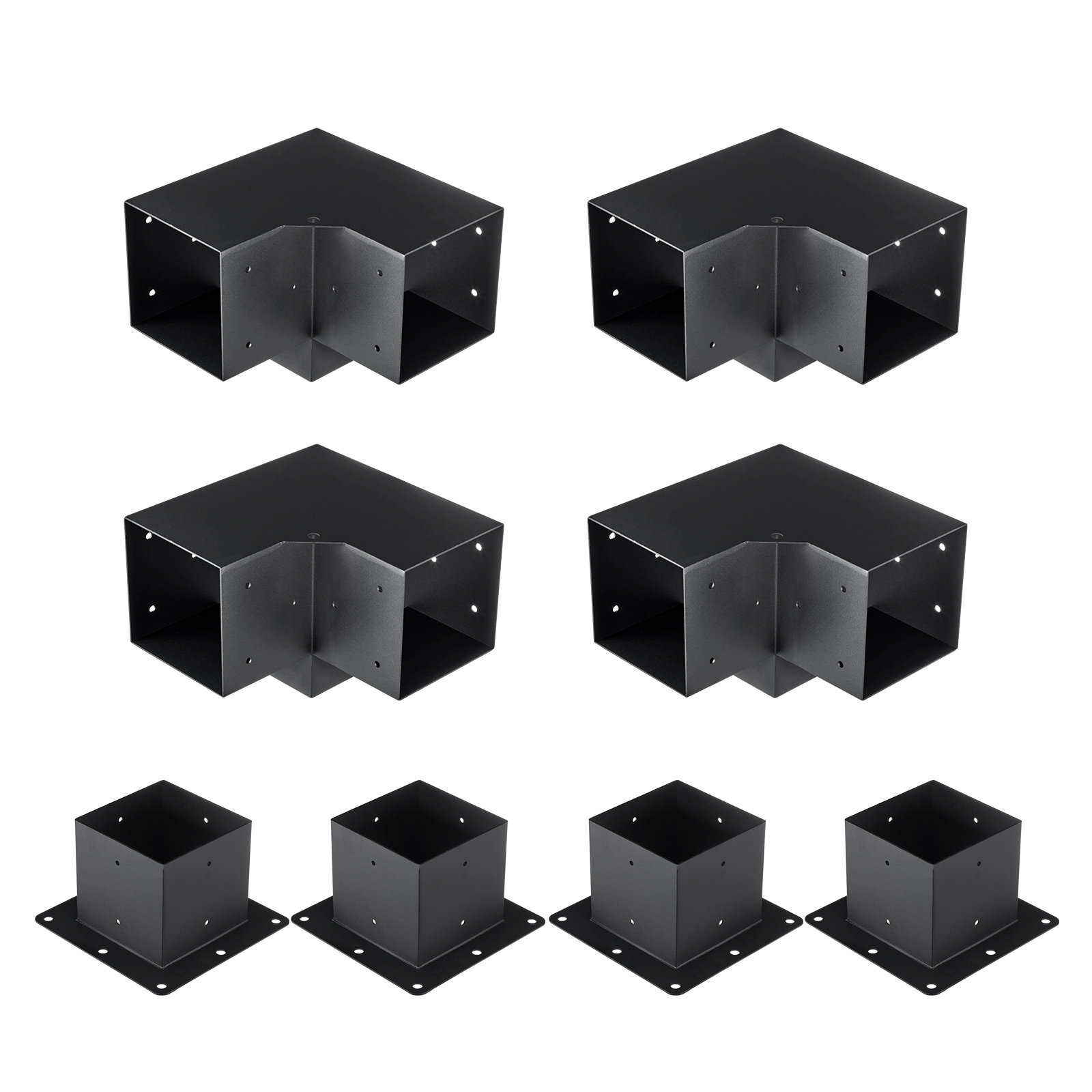 VEVOR Black Steel Hardware for Gazebo | Wayfair