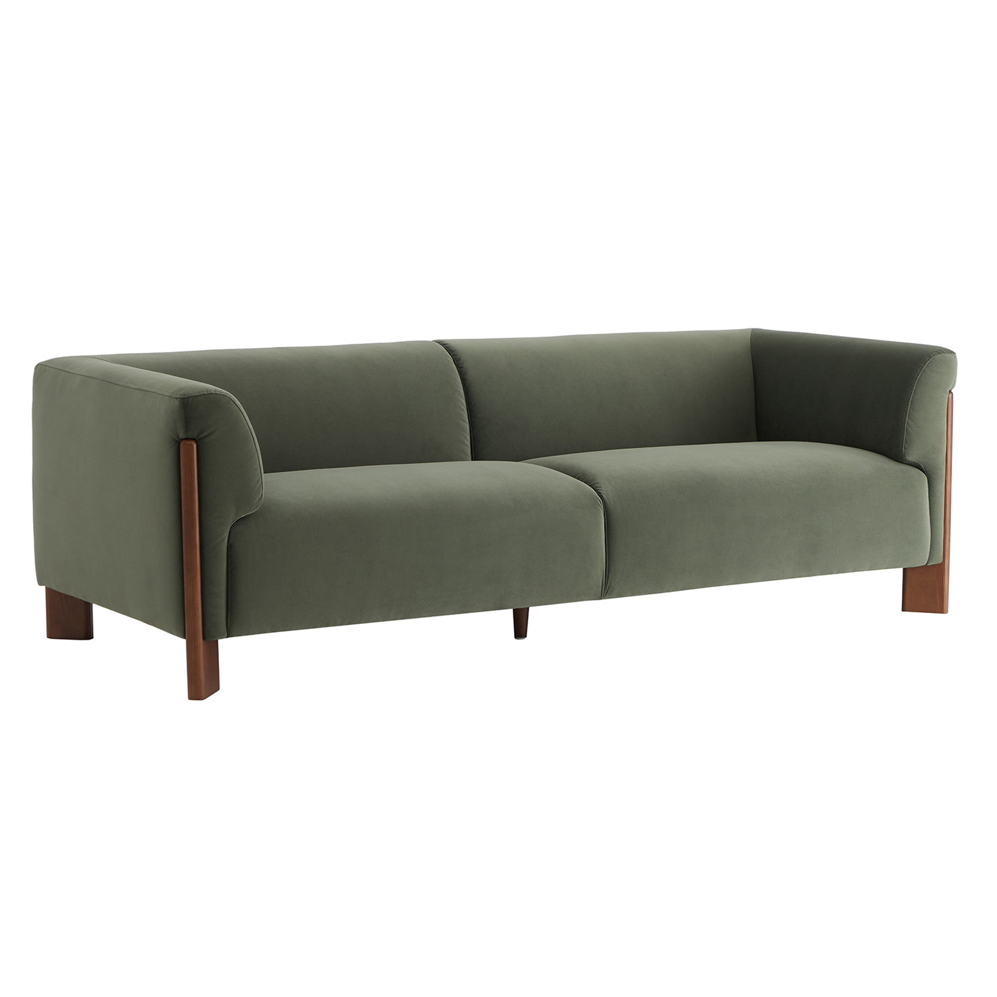 AllModern Wanetta 88'' Upholstered Sofa With Solid Wood Leg | Wayfair