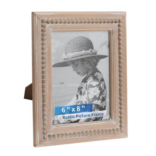 August Grove® Vanier Solid Wood Picture Frame | Wayfair