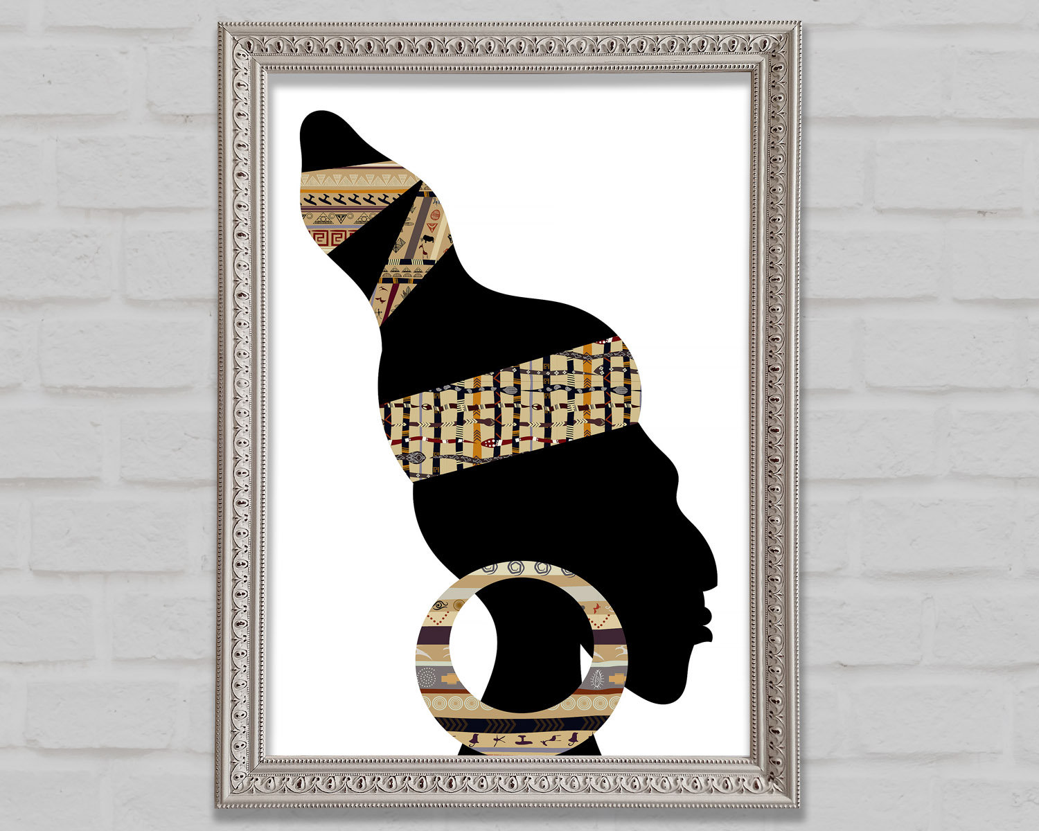 Bright Star African Tribal Art 26 - Single Picture Frame Art Prints ...