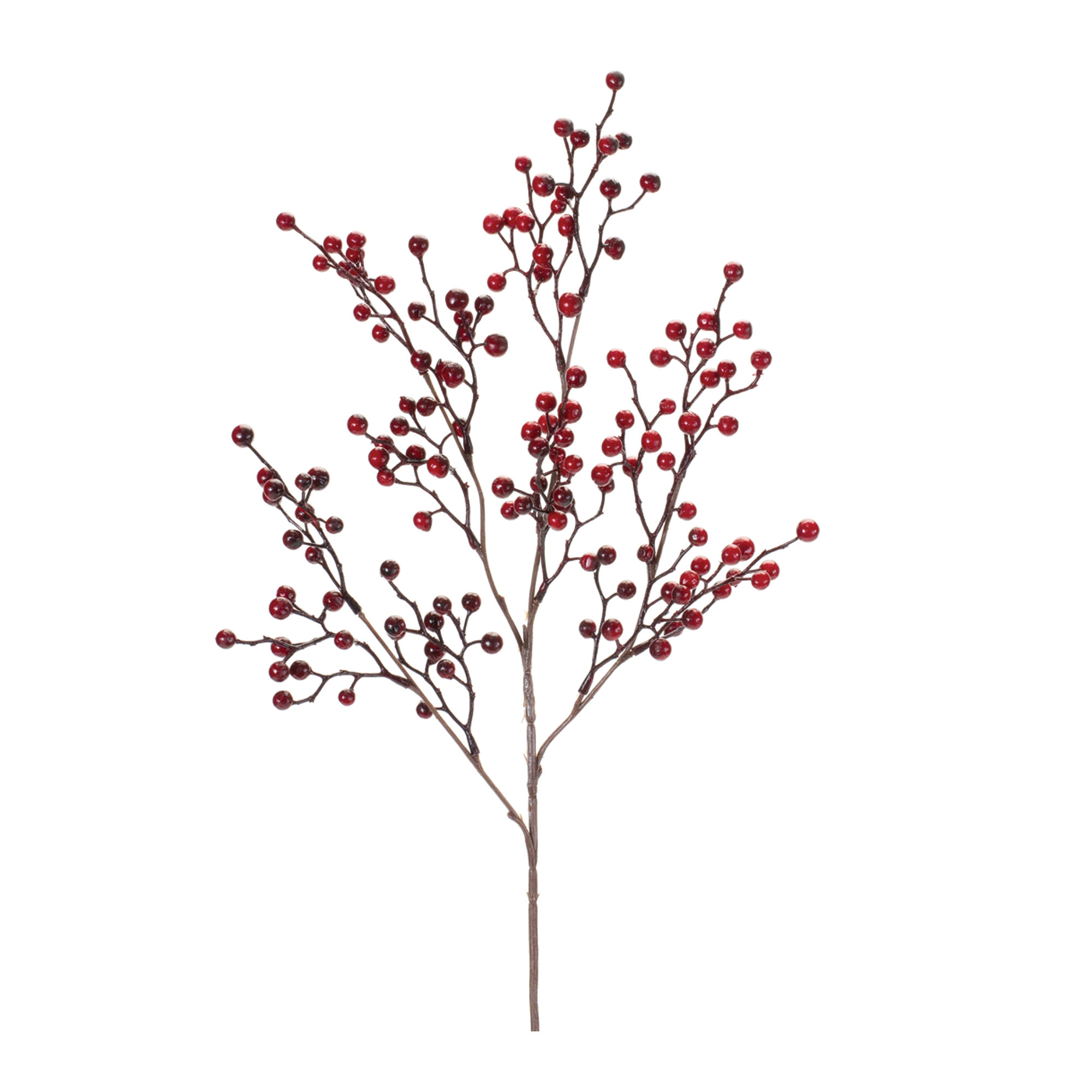Primrue Red Berry Spray (Set of 6) | Wayfair