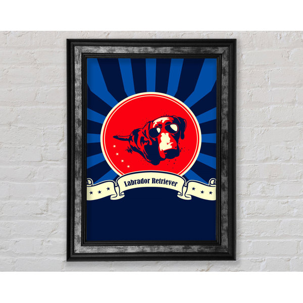 Ebern Designs Labrador Retriever - Single Picture Frame Art Prints ...