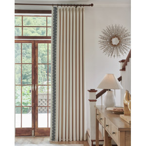 Visionary Home Allison Cotton Blend Room Darkening Curtain Pair ...