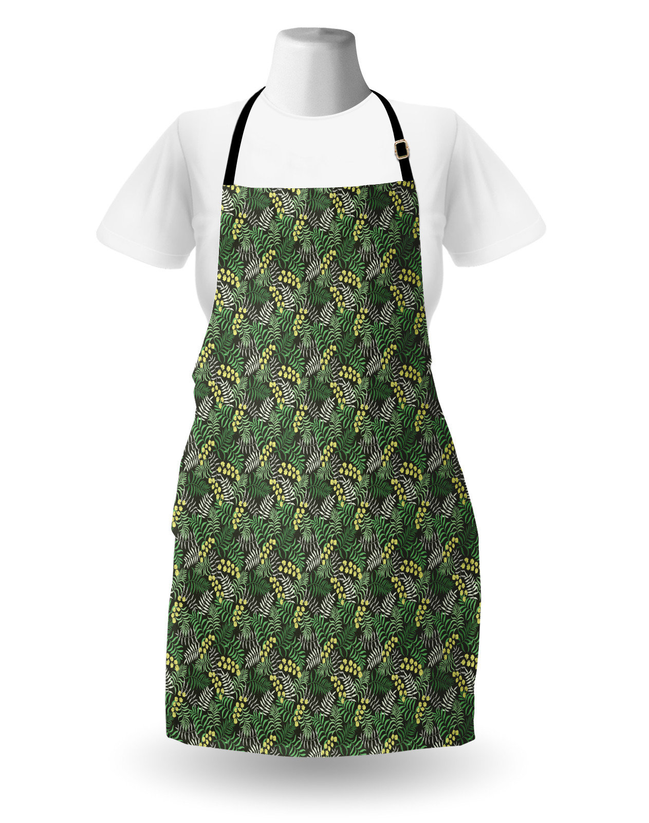 Bungalow Rose Botanical Apron Unisex Nature Growth Art Deco Adult Size ...