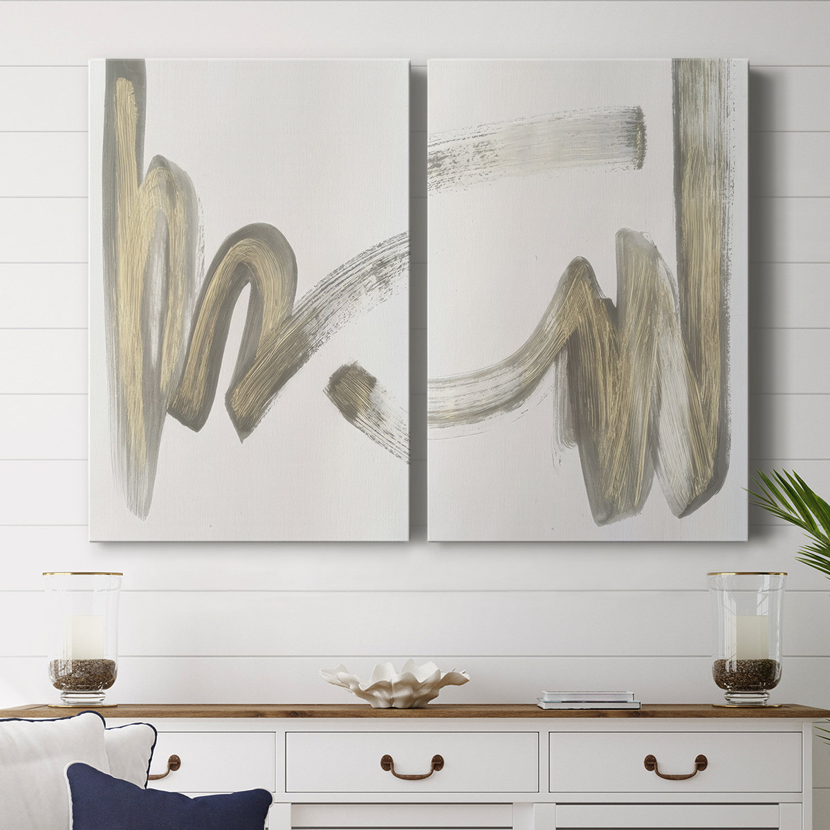 Wexford Home Dear Swoop I-Premium Gallery Wrapped Canvas -Ready to Hang ...