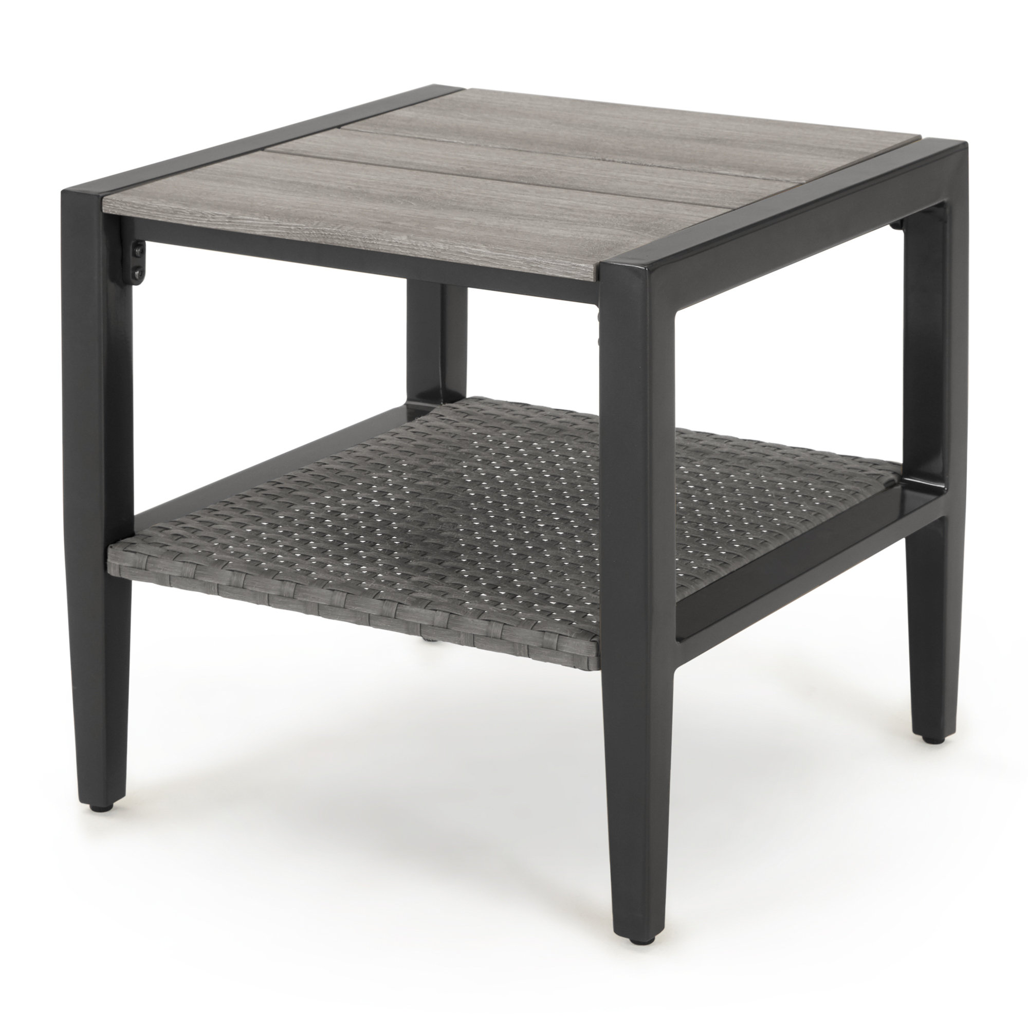 Zipcode Design™ Layden Outdoor Contemporary 20X20 Side Table - Gray ...