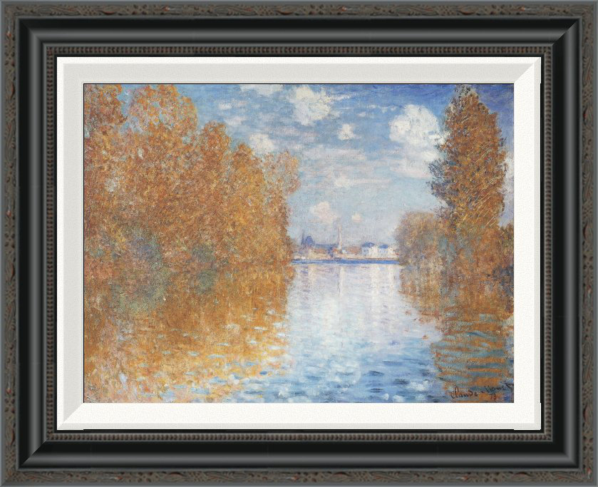 Vault W Artwork 'Autumn Effect at Argenteuil, 1873' by Claude Monet ...
