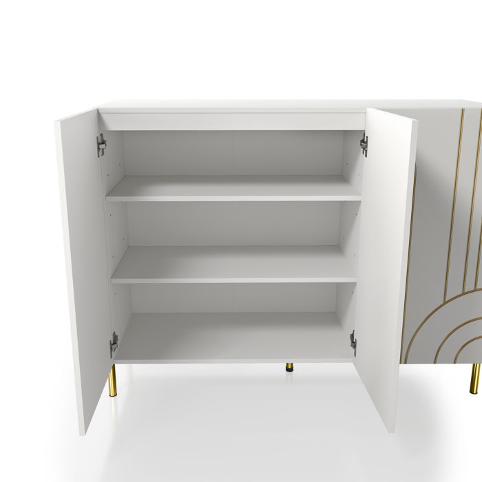 Willa Arlo Interiors Parkey 48.07'' Sideboard | Wayfair