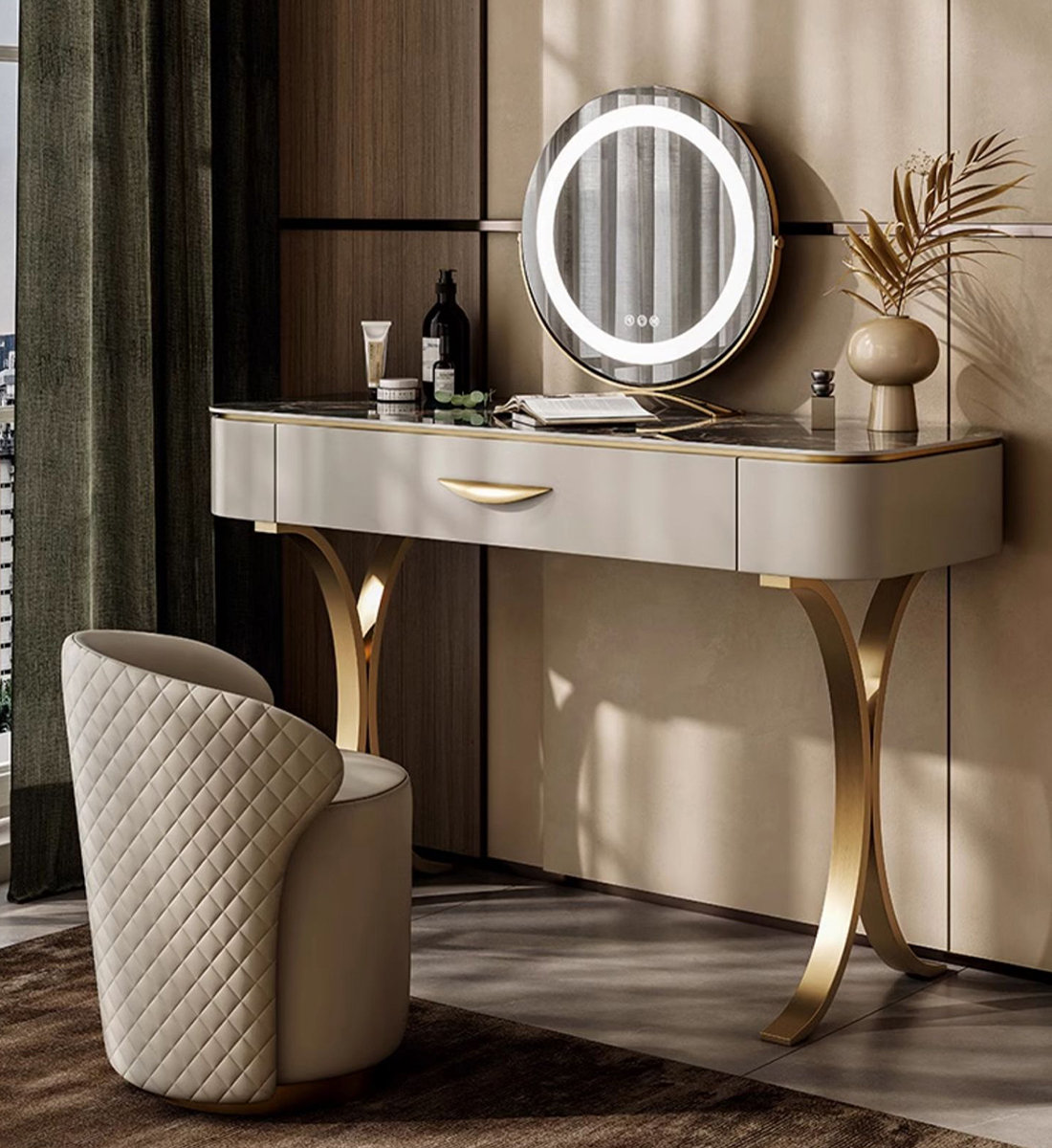 Finesse Furni Light Luxury High-End Rock Slab Chest Of Drawers ...