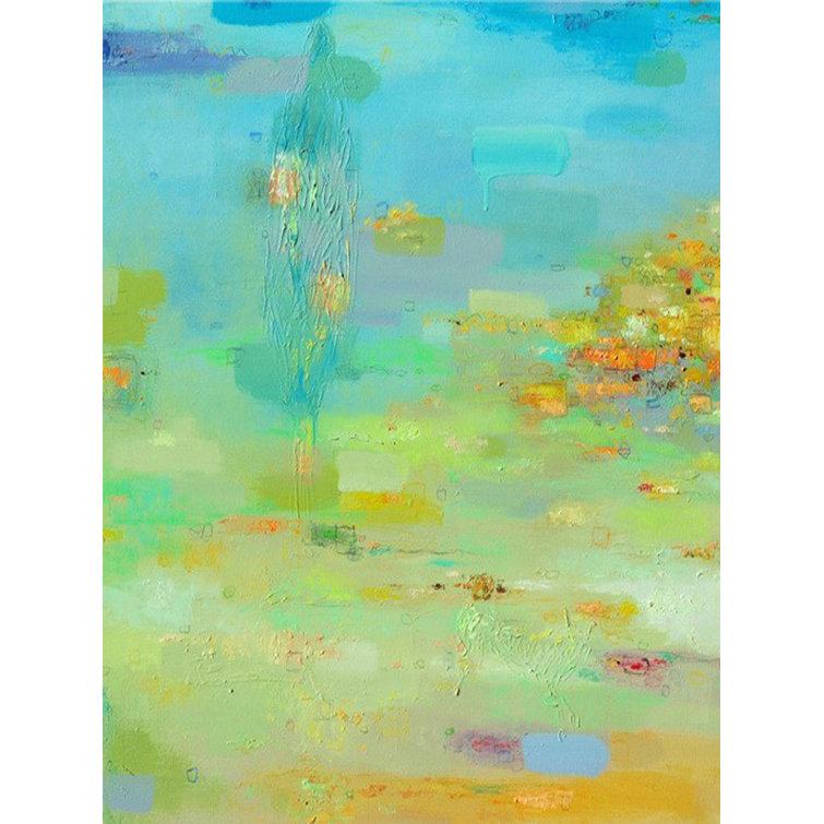 Art Excuse " Spring Reflections " Painting Print on Canvas | Wayfair