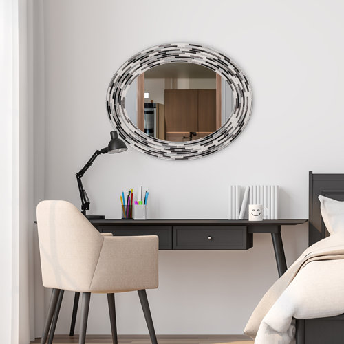 Dovecove Ashong MDF Wall Mirror | Wayfair