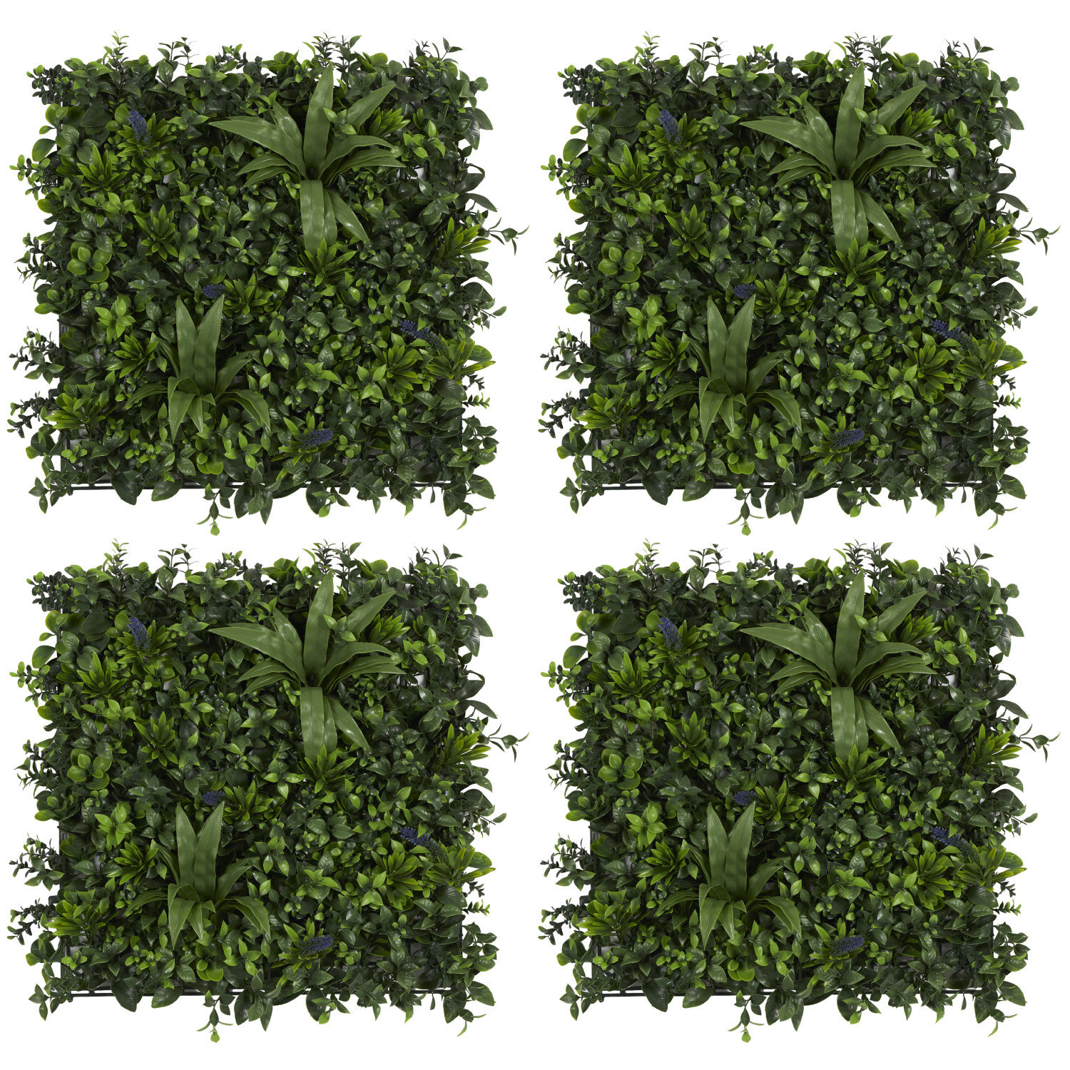 Primrue Faux Foliage Square Other Green Artificial Foliage with ...