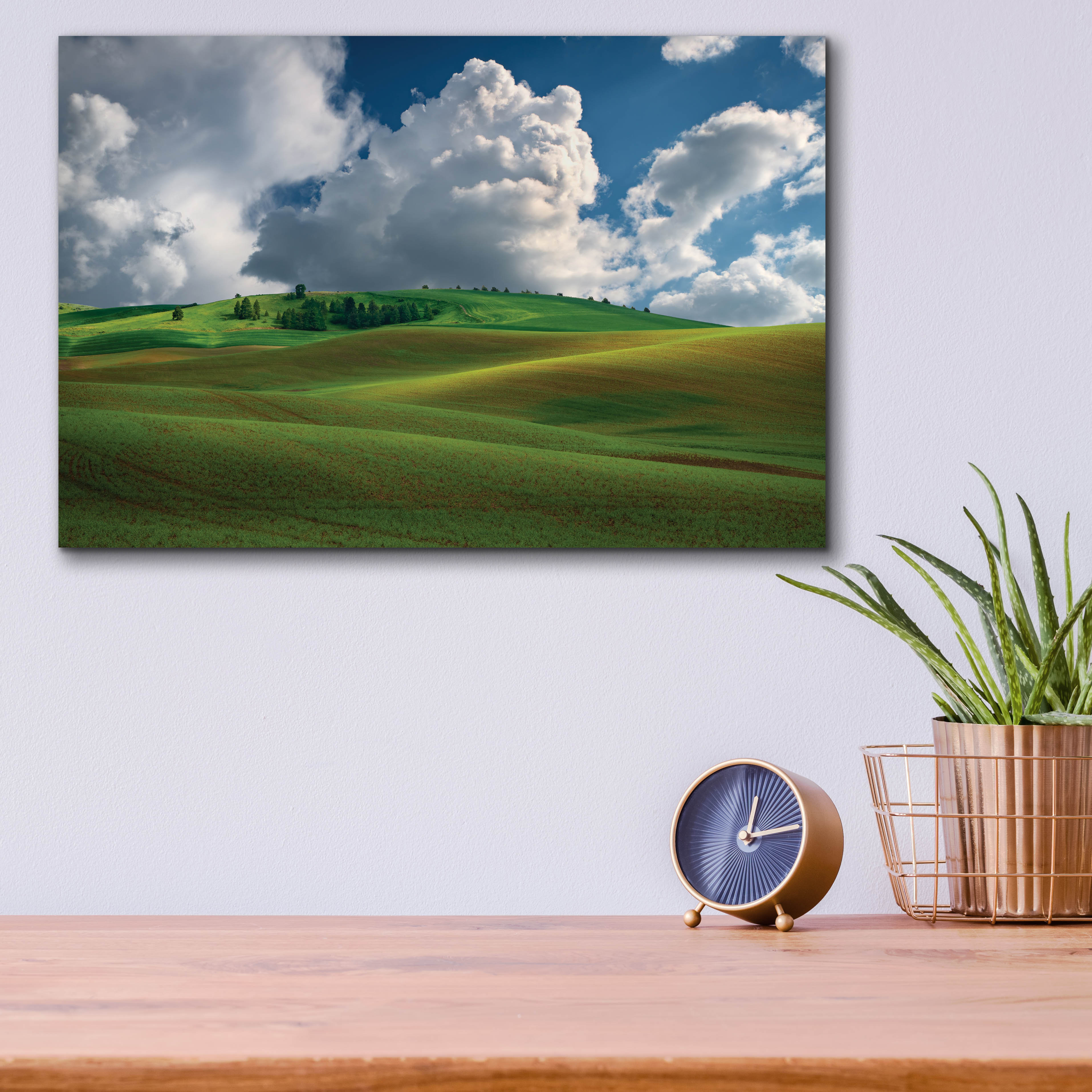 Latitude Run® 'Afternoon Bliss In The Palouse' by Rick Berk Acrylic ...