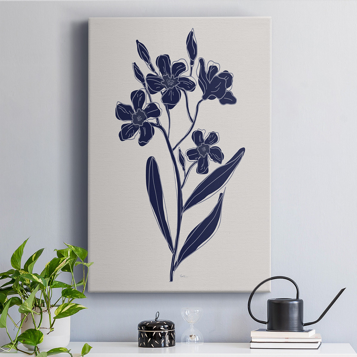 Winston Porter Indigo Botanical Study II by - on | Wayfair