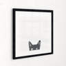 Latitude Run® 'Curiosity (Cat)' - Picture Frame Photograph Print on ...