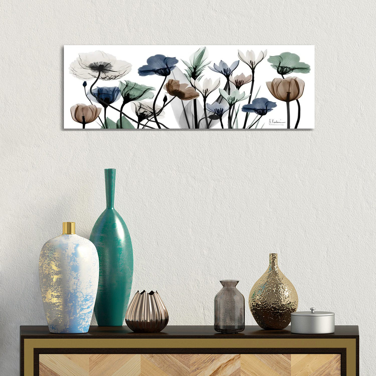 Red Barrel Studio® Floral Neutrals I On Canvas by Albert Koetsier ...