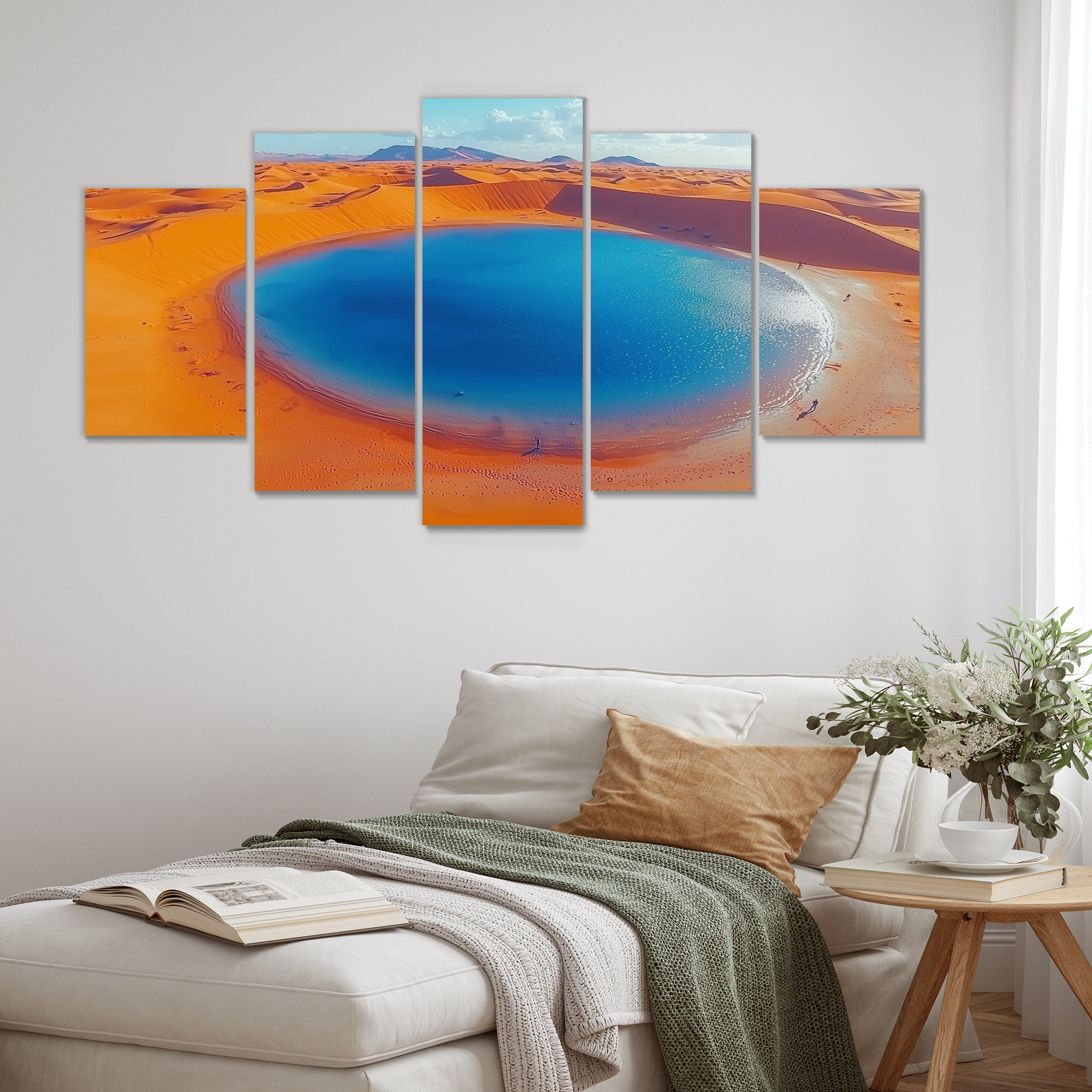 Foundry Select An Aerial View Of The Sahara Oasis Desert I - Desert ...