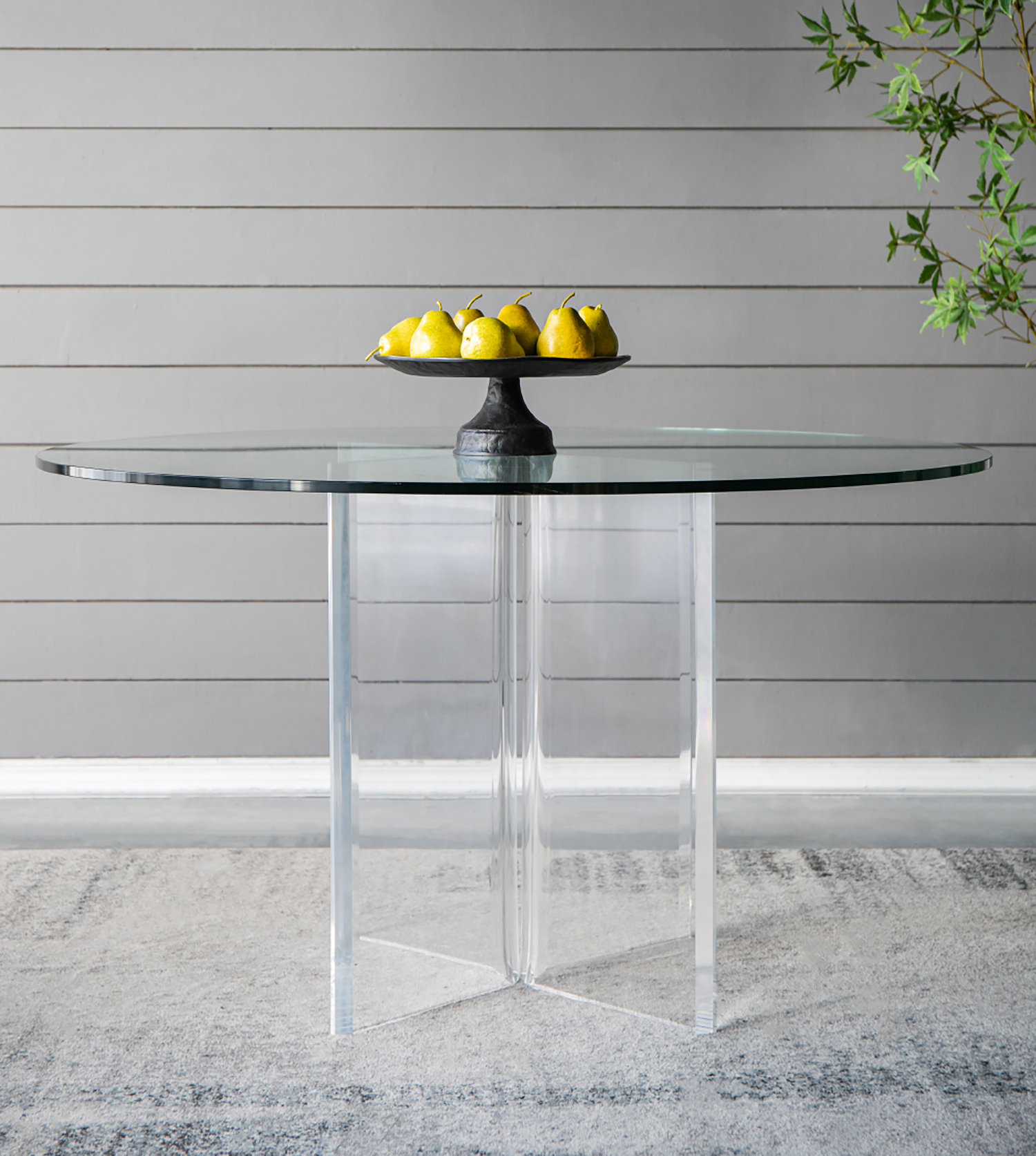 acrylic dining table