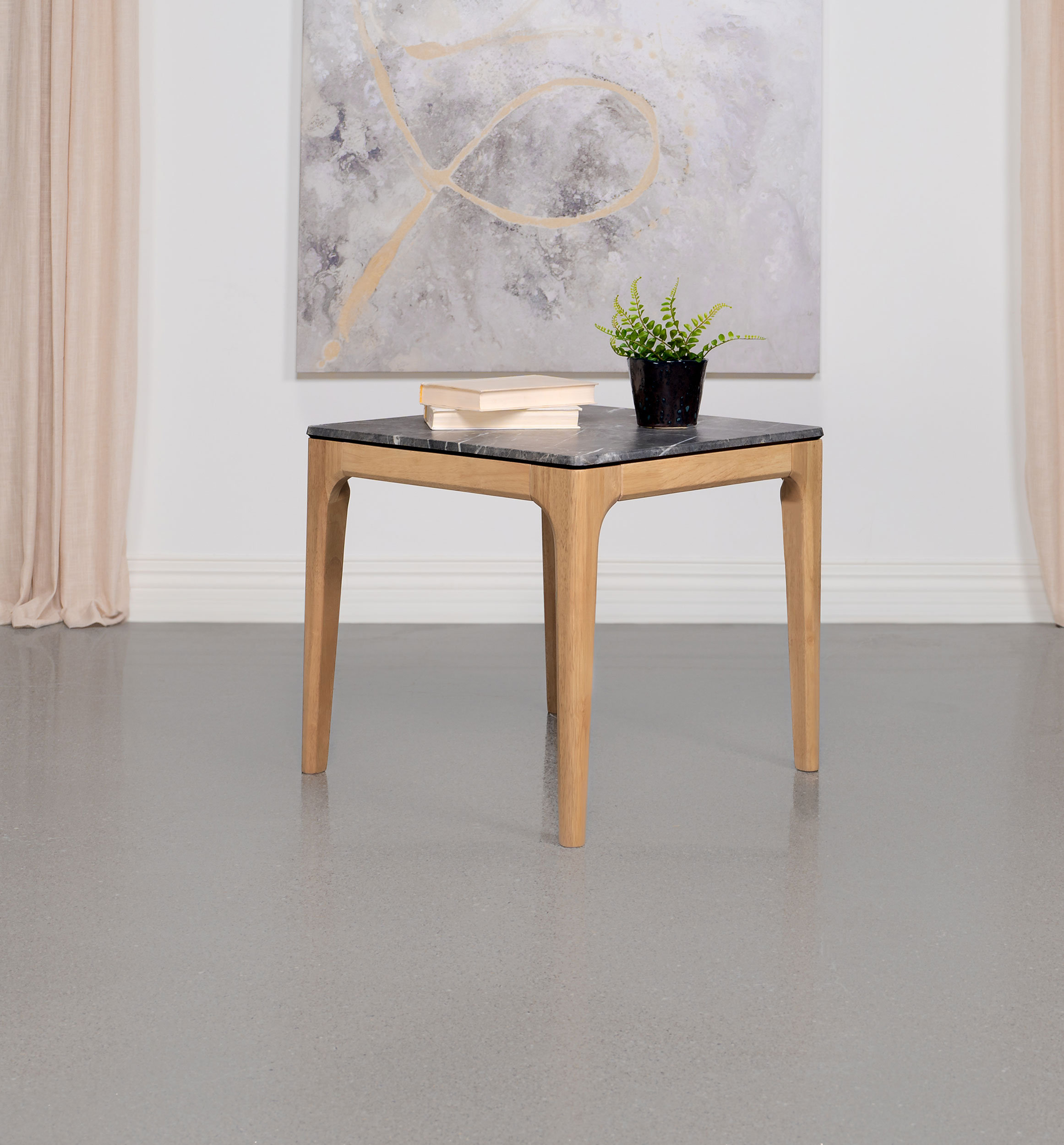 Wrought Studio™ Jaymez 4 Legs End Table | Wayfair