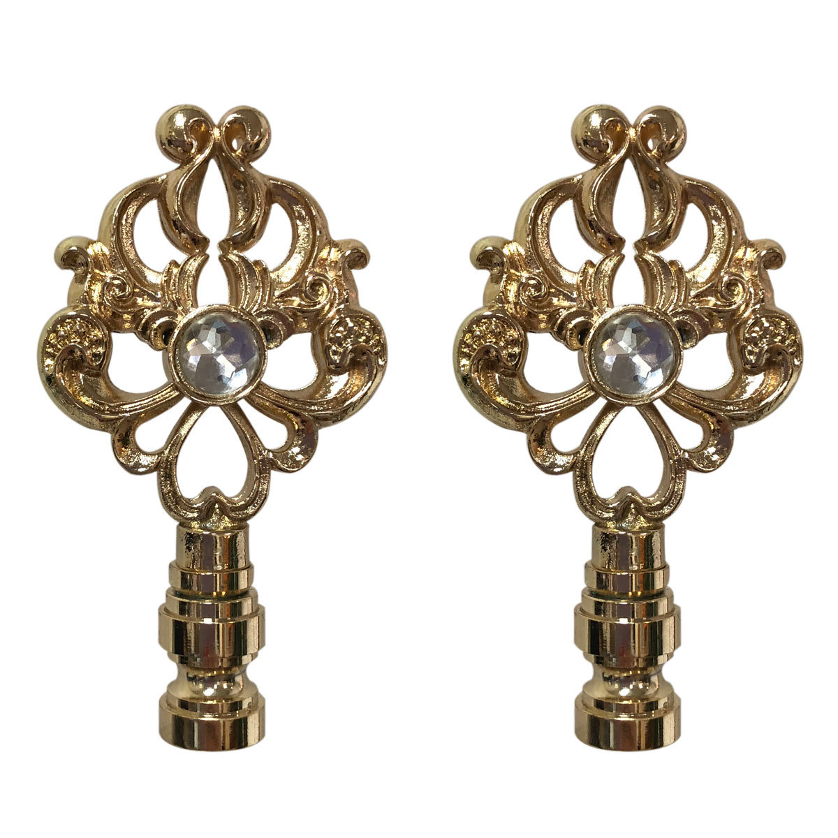Royal Designs Floral Filigree Lamp Finial - Wayfair Canada