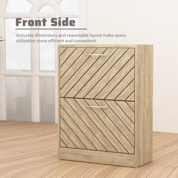 Wade Logan® 12 Pair Shoe Storage Cabinet & Reviews | Wayfair