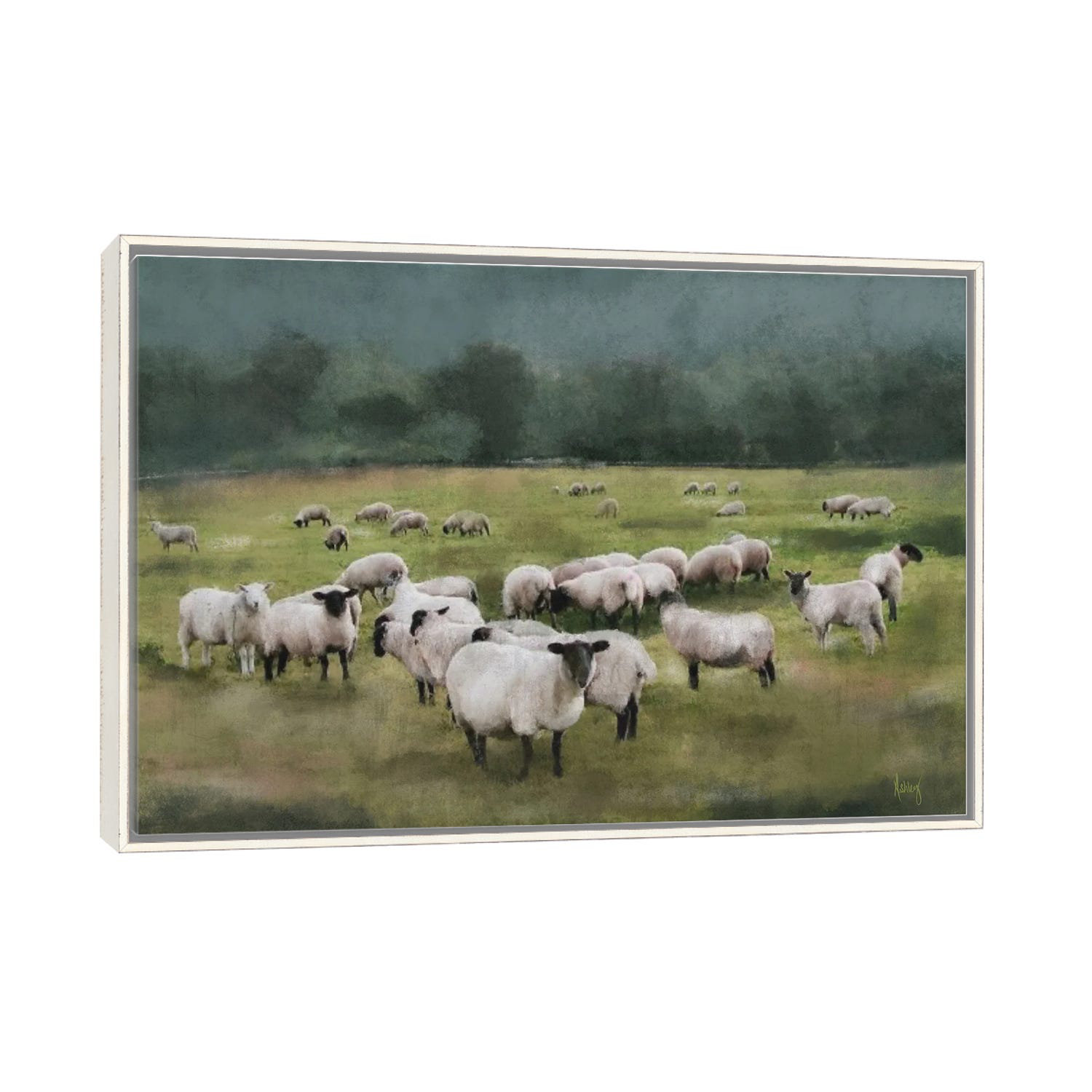 Red Barrel Studio® Moody Sheepscape | Wayfair