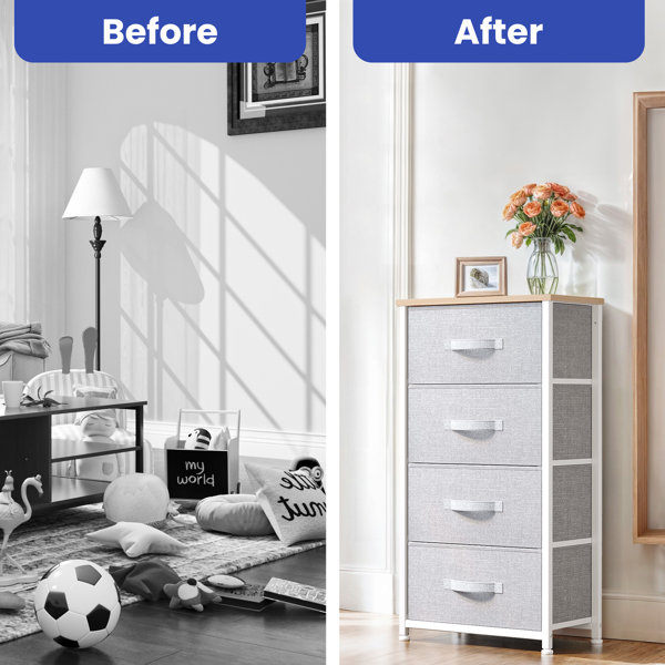 Ebern Designs Chasetin 4 - Drawer Dresser | Wayfair