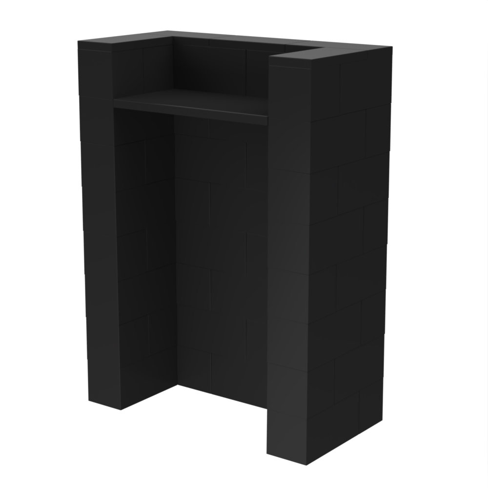 Versare EverBlock 49'' Plastic Tabletop Lectern | Wayfair
