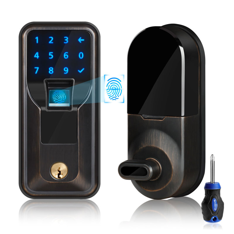 iMagic Touch Screen Deadbolt, Keyless Entry Deadbolt Lock, Electronic ...
