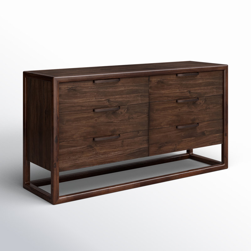 AllModern Rosy 6 Drawer 68" W Dresser | Wayfair