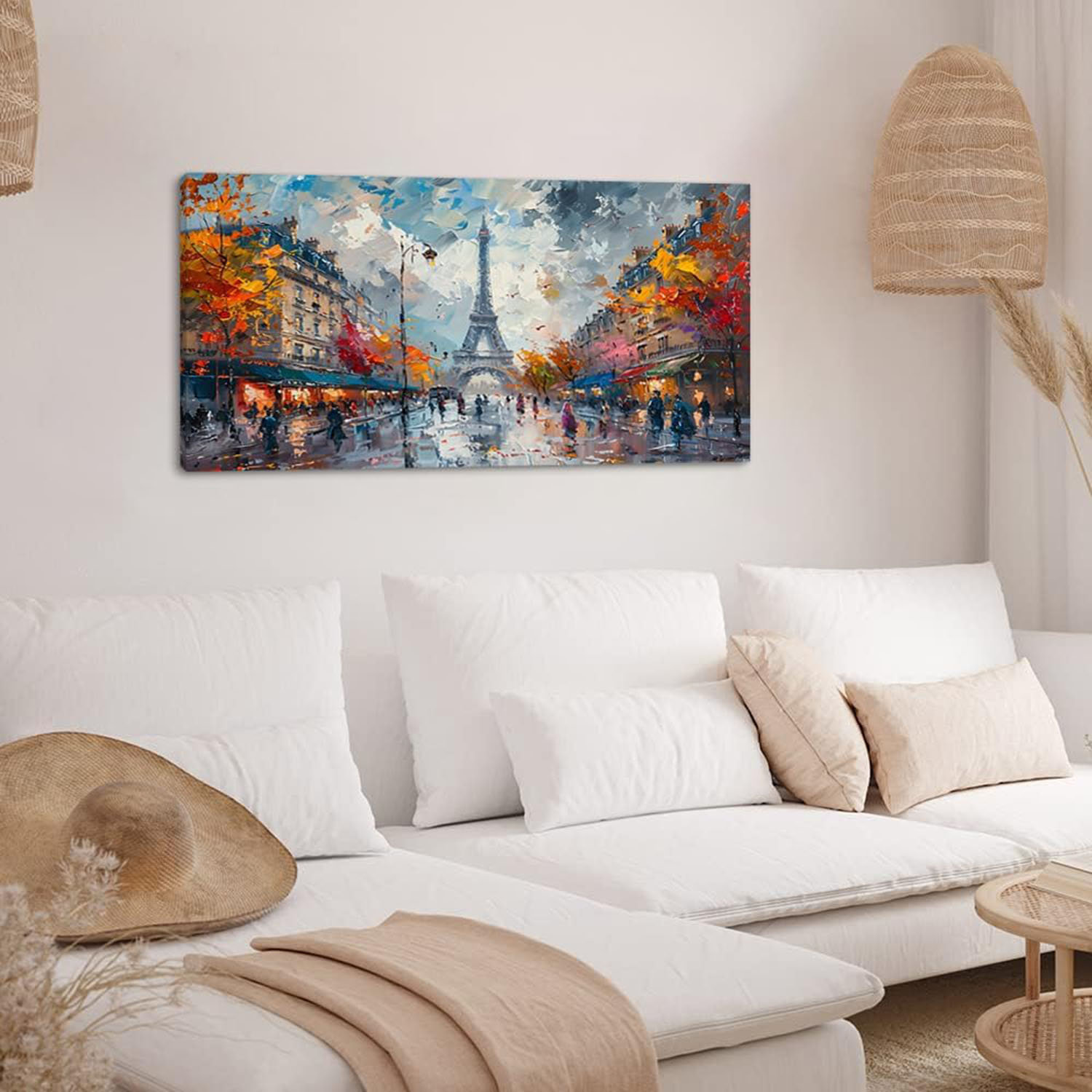 Alcott Hill® Eiffel Tower In Paris French Landscape Street View Wall ...