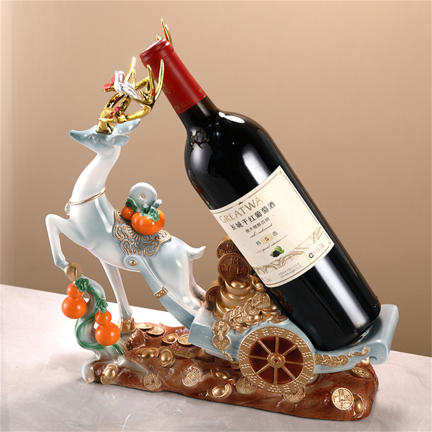 Loon Peak® Creative Gourd Wine Glass Rack | Wayfair