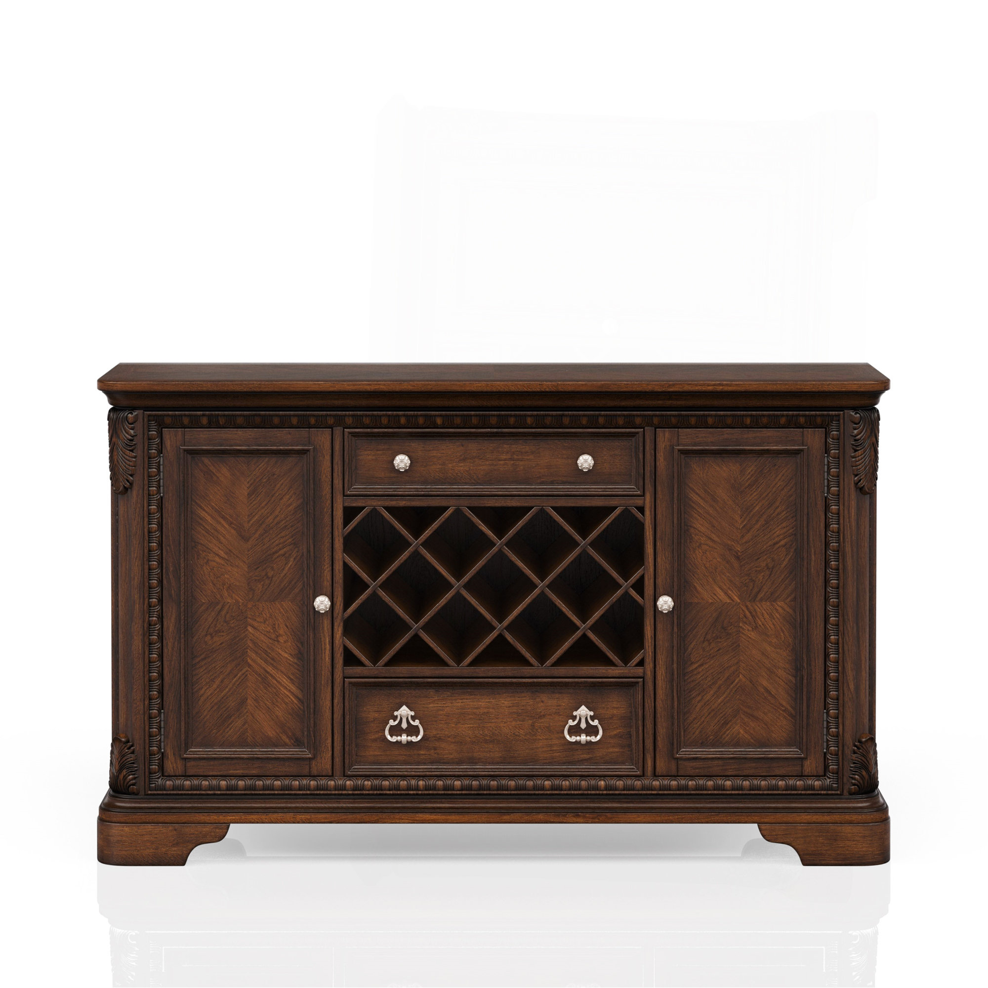 Rosdorf Park Mahogany Traditional Server | Wayfair