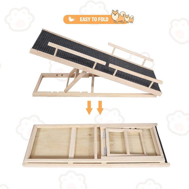 Tucker Murphy Pet™ Adjustable Pet Ramp Indoor Dog Ramps with Non Slip ...
