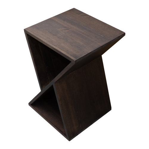 Loon Peak® Havana 24" Tall Solid Wood Abstract End Table & Reviews ...