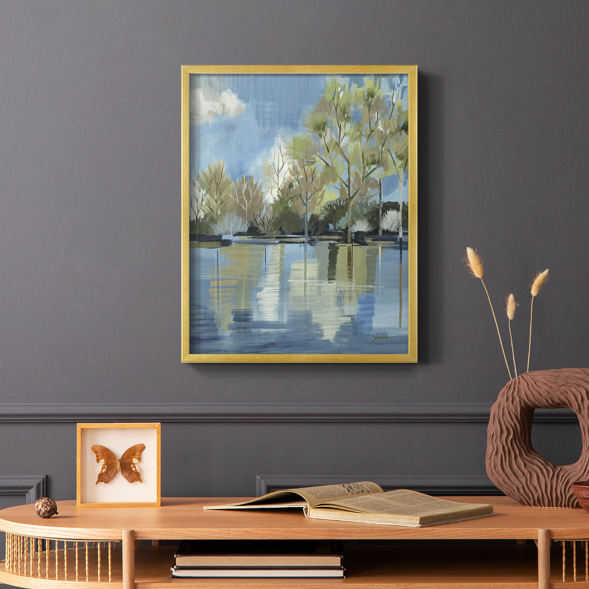 Lark Manor™ Enchanted Forest I Framed Print - Solid Wood | Wayfair