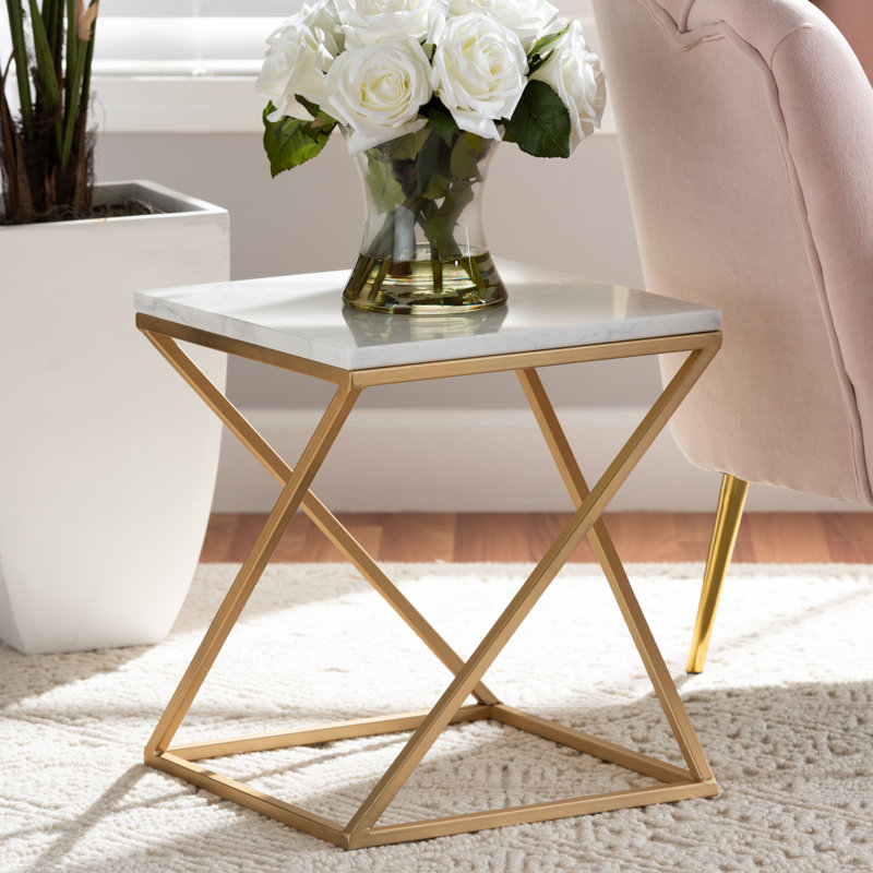 Etta Avenue™ Garrett Frame End Table & Reviews | Wayfair