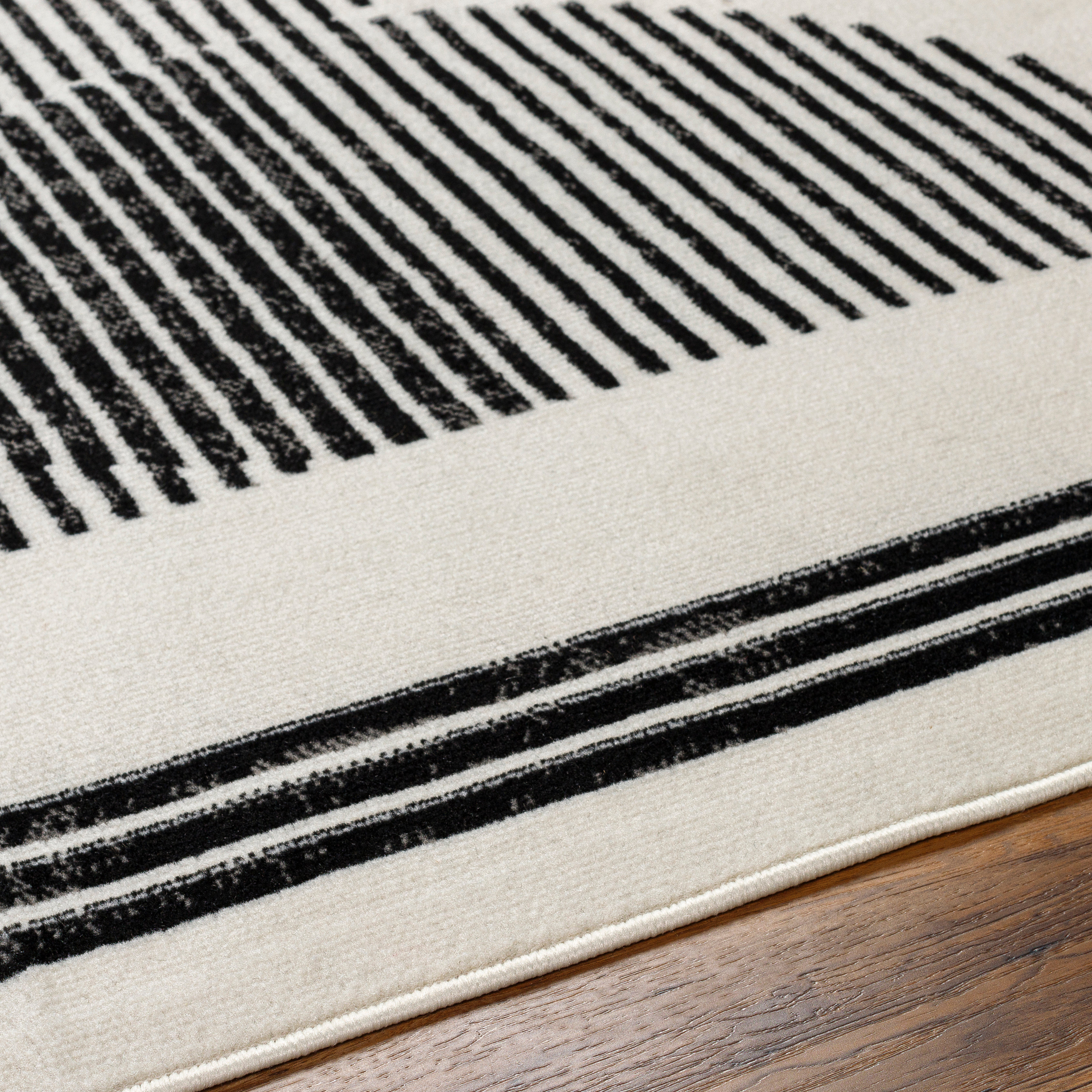 Blue Elephant Machine Woven Beige/Black/Ivory Indoor Rug & Reviews ...