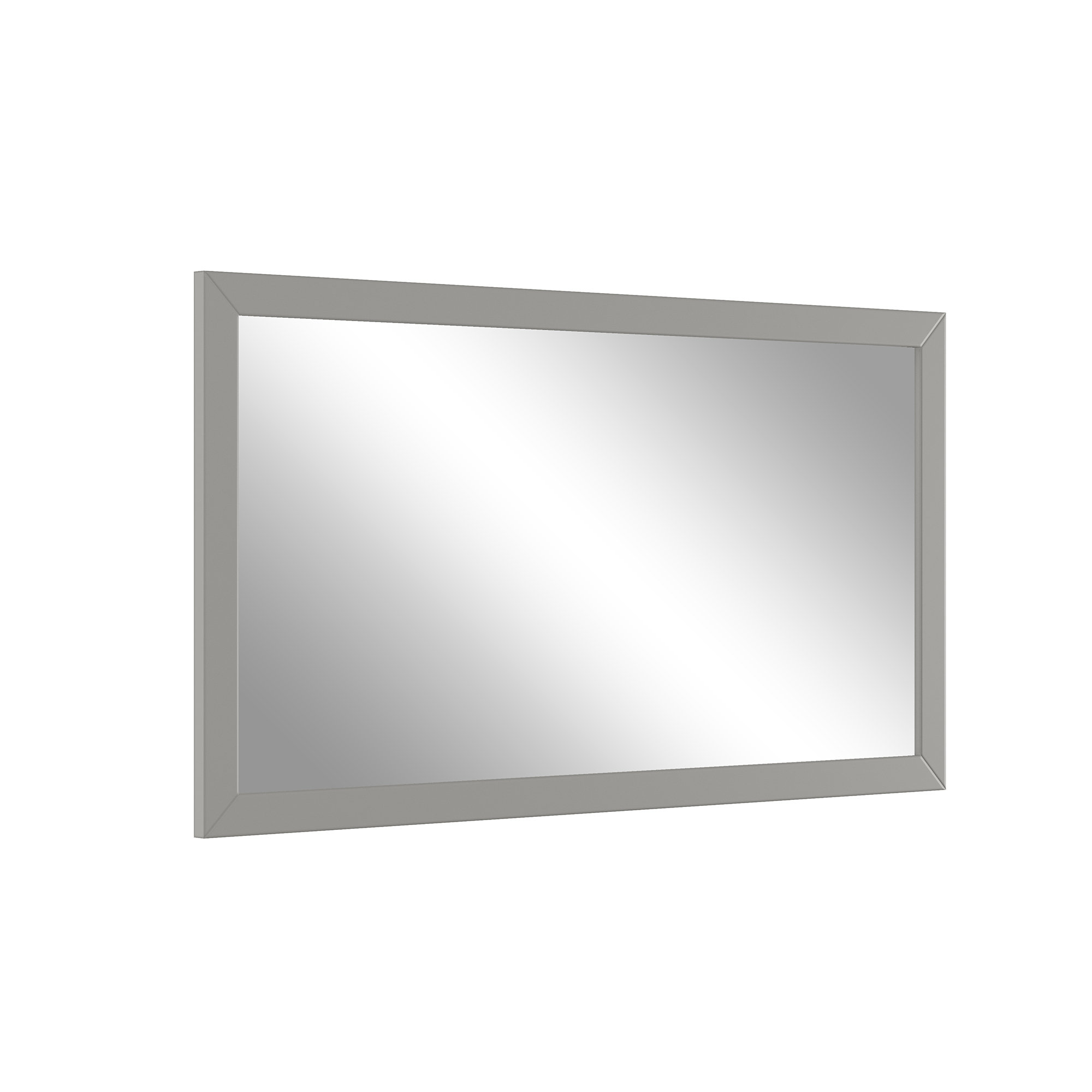 Ebern Designs Desjuan Solid Wood Wall Mirror Framed, Straight Mirror ...