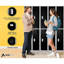 AdirOffice 72" H x 12" W 2-Tier Steel Storage Locker with Digital Lock ...