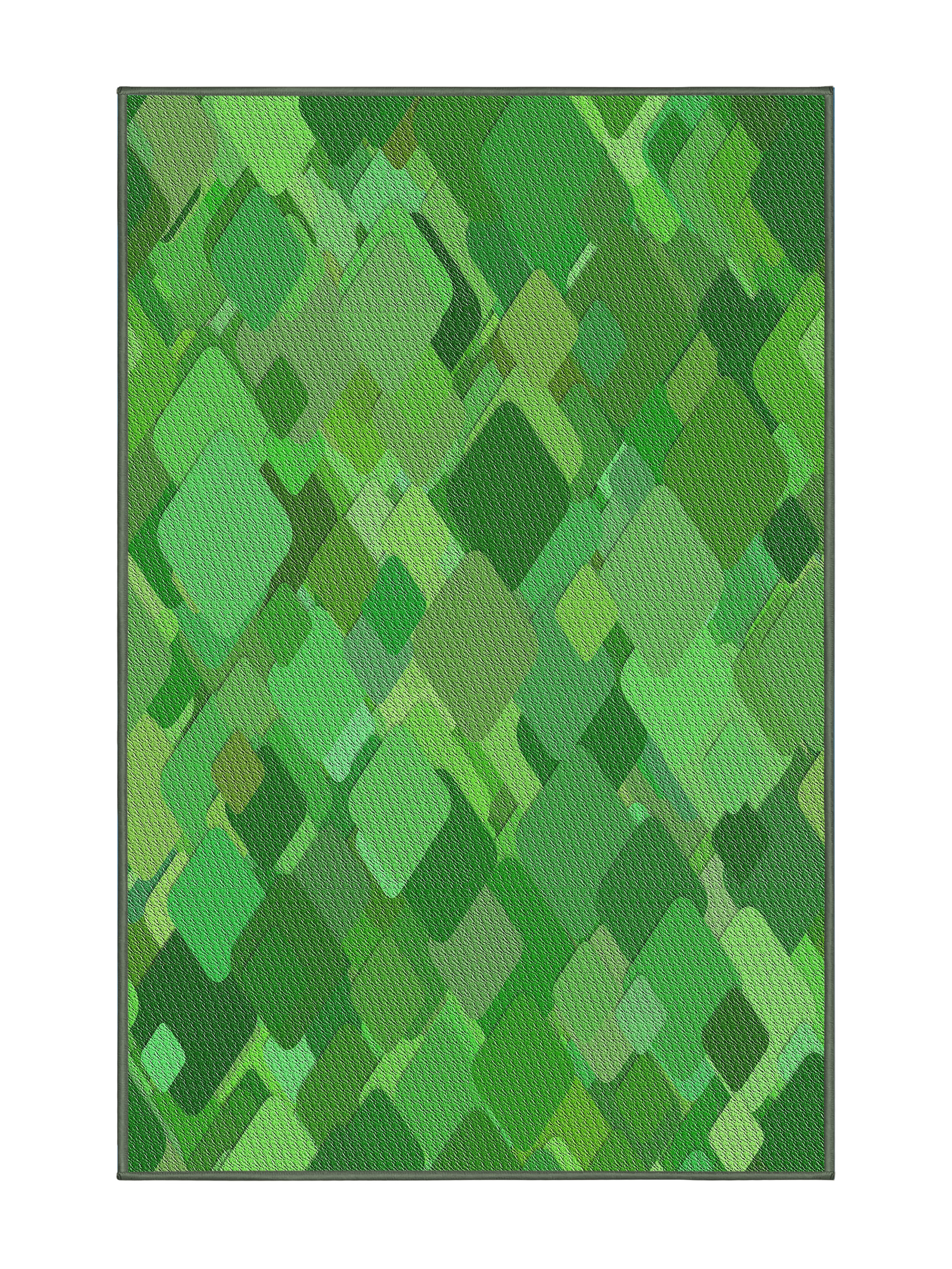 Corrigan Studio® Montreal Abstract Green Area Rug | Wayfair