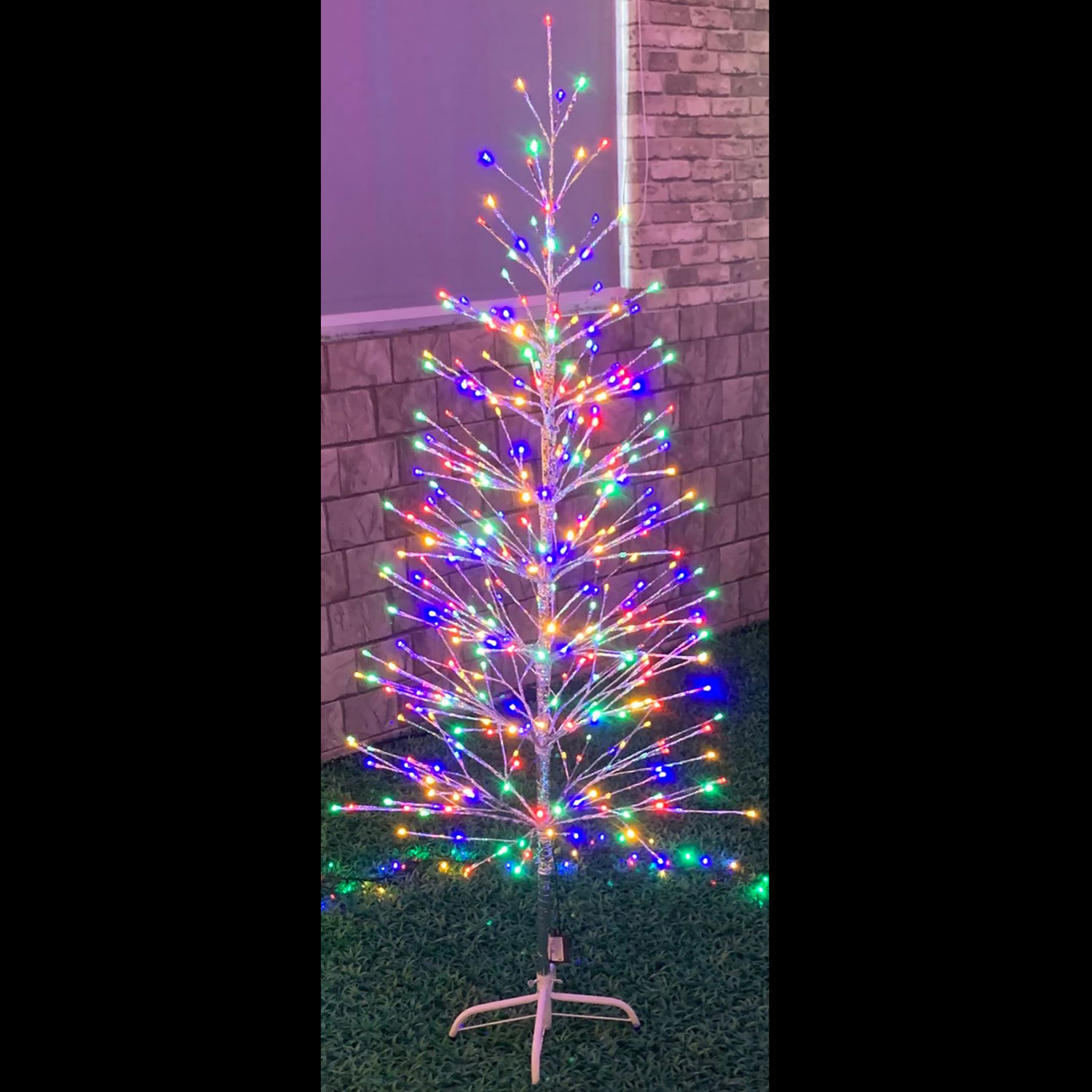The Holiday Aisle® Platinum LED Twig Plug-in Lighted Trees & Branches ...