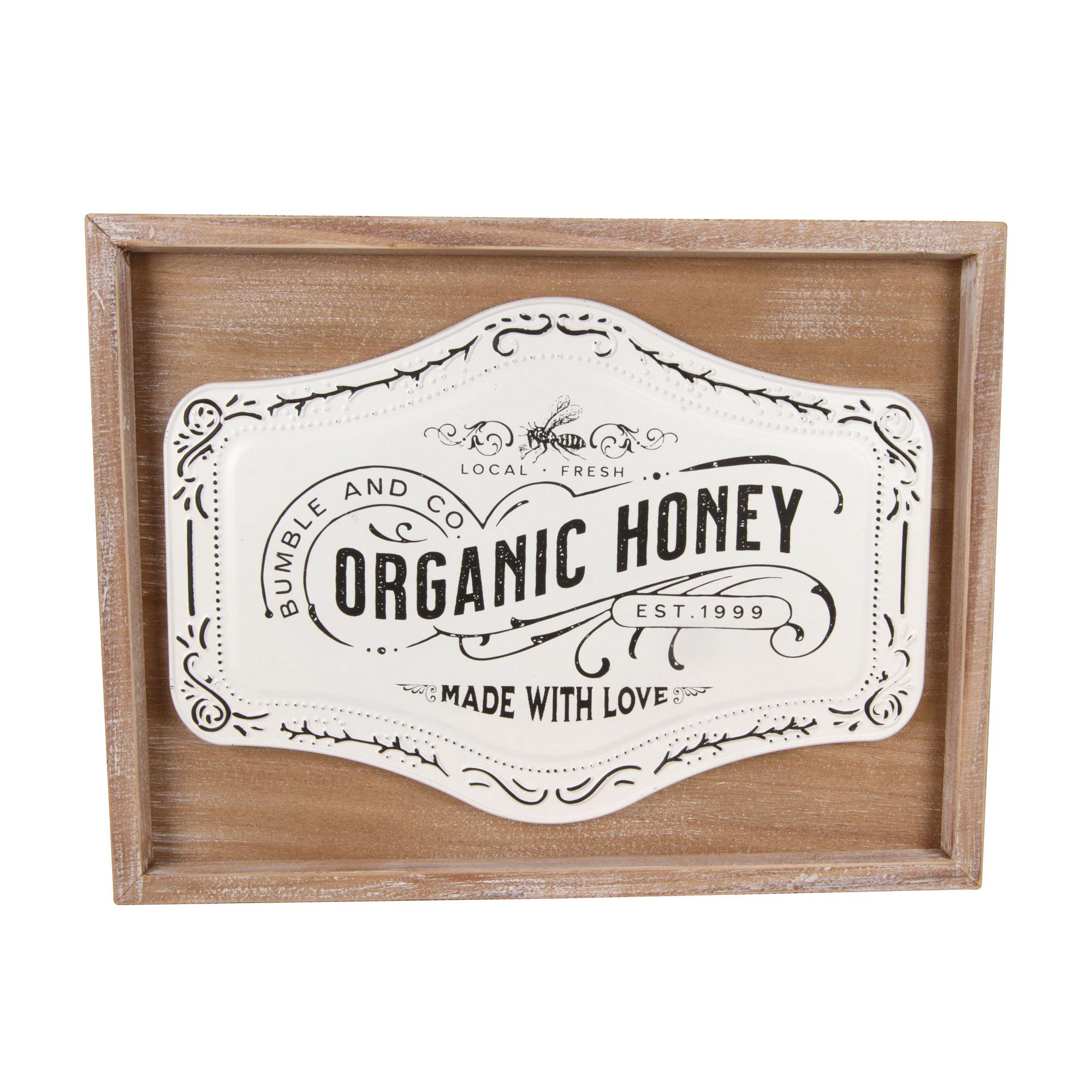 August Grove® Wood/Metal/MDF Layered Wall Decor Home Decorations Spring ...