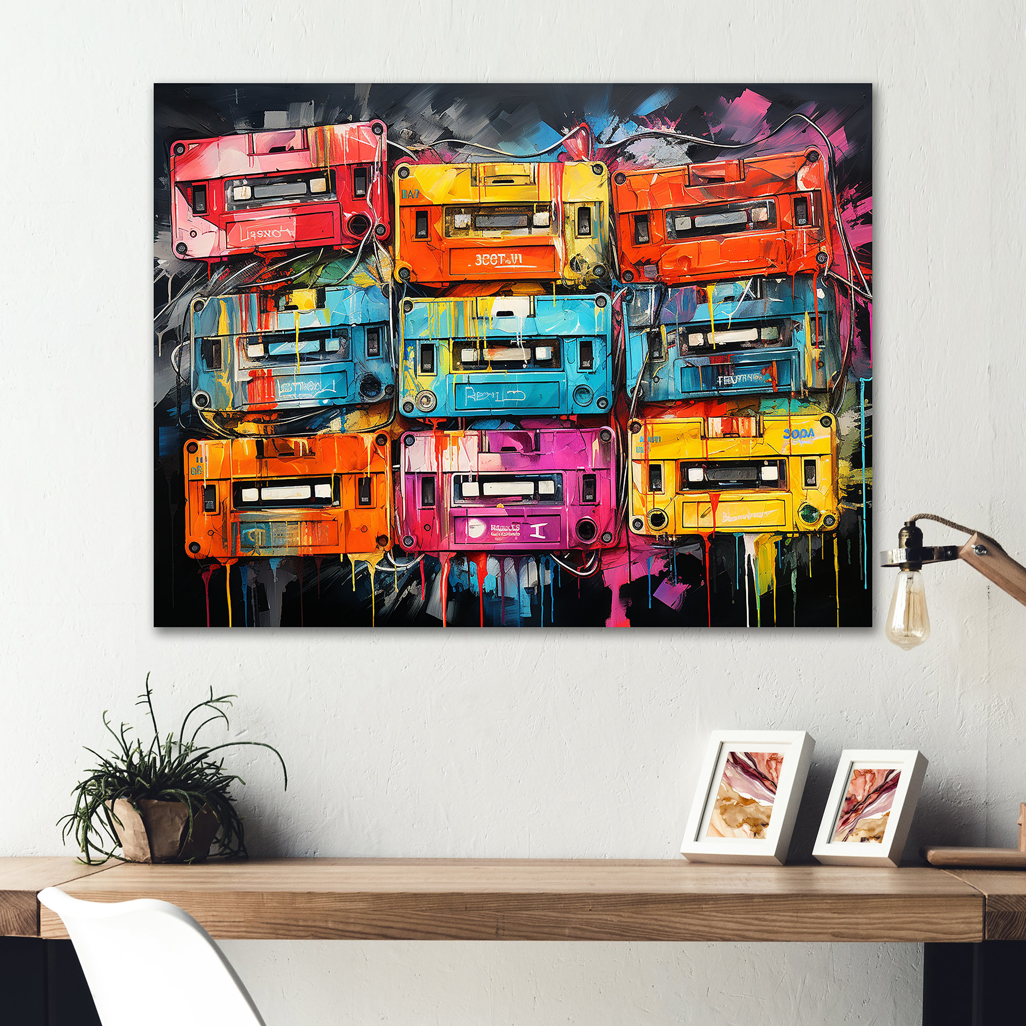 Latitude Run® Neon Groove Cassette Tapes III - Cassette Tapes Metal ...