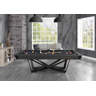 HB Home 8' Alton Pool Table-Contemporary Design-Includes Professional ...