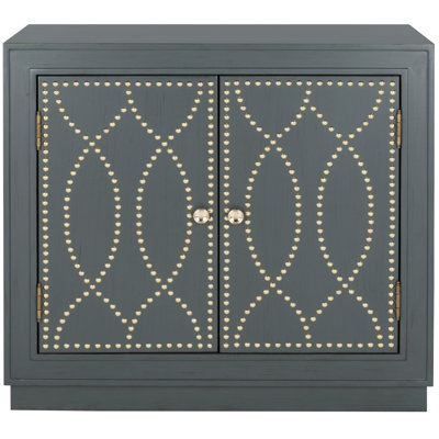 Rosdorf Park Studded Accent Cabinet & Reviews | Wayfair