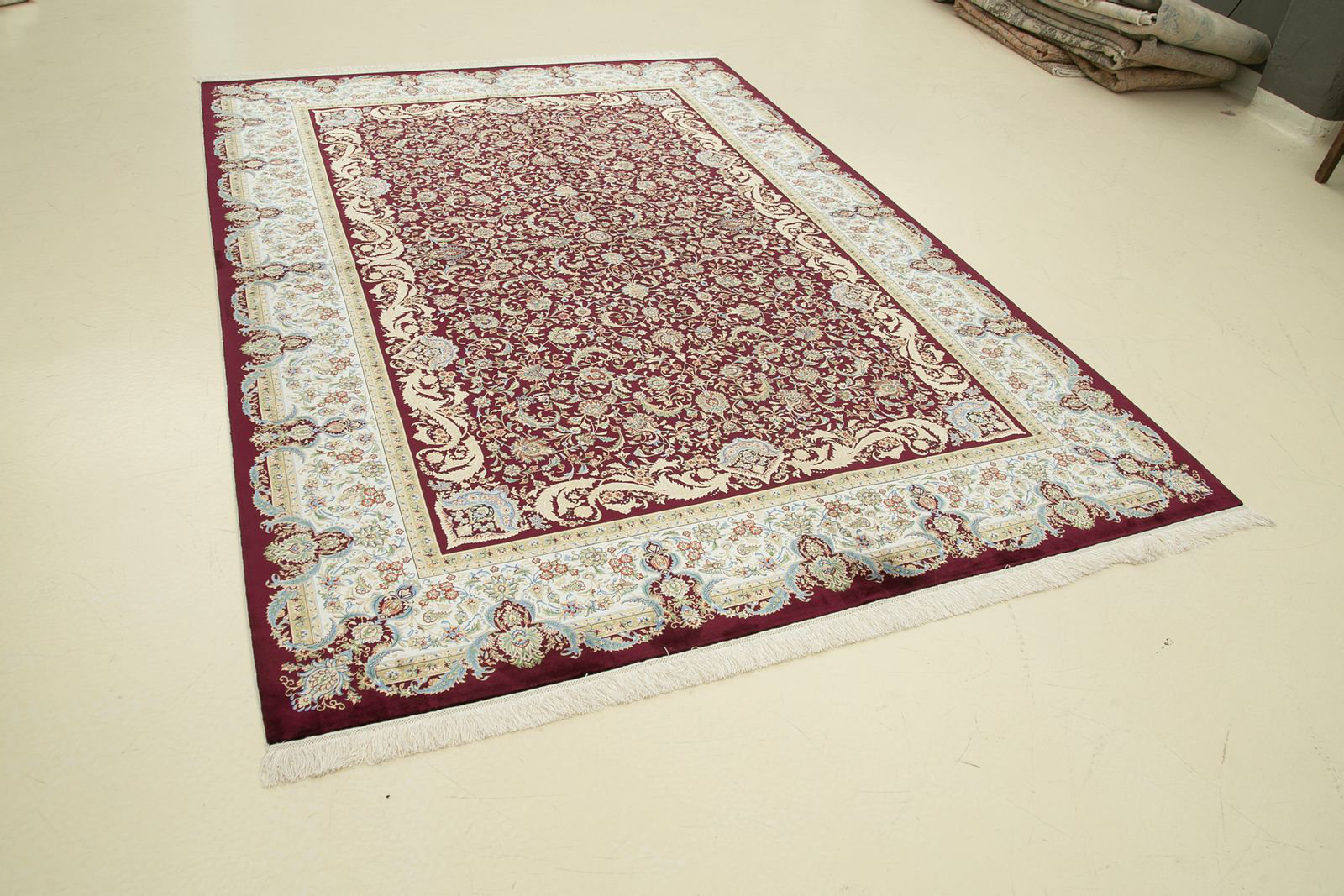 Home and Rugs 6'6" x 9'6" Hand Tufted Traditional Antep Area Rug | Wayfair